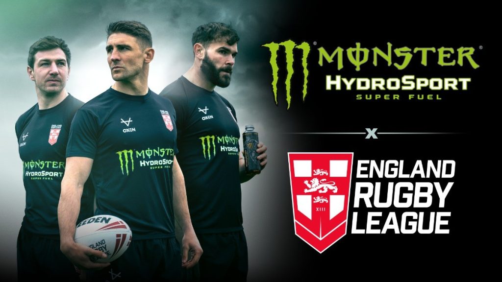 England Rugby League Announces Monster Energy Shirt Sponsorship - Sport ...