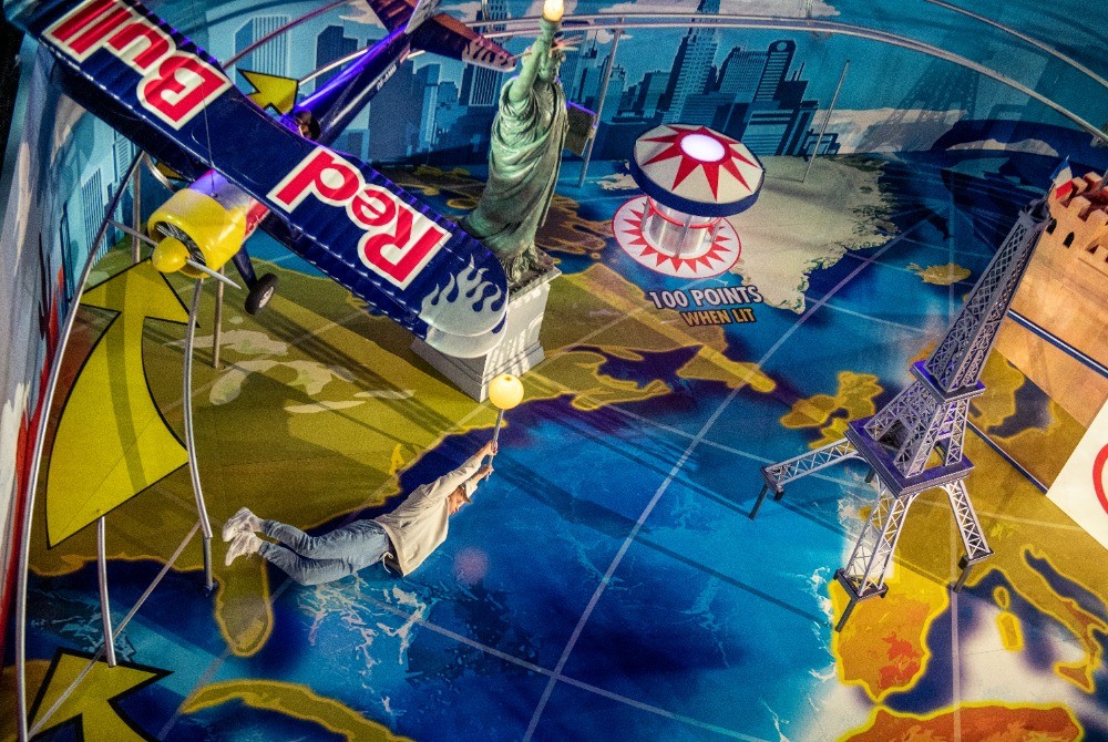 Red Bull Creates 'human Pinball' Machine For Freerunning Legend Petkuns ...